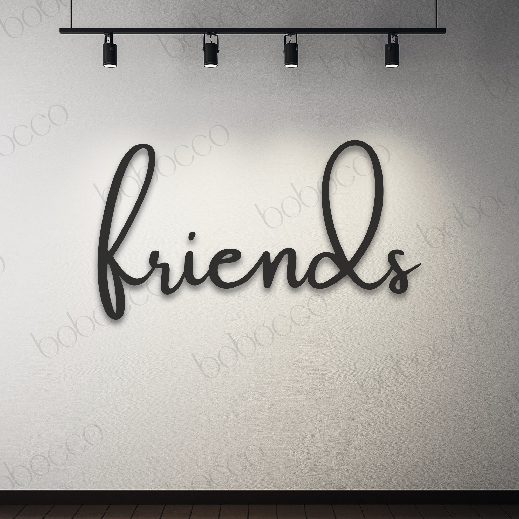 Metal Friends Sign, Friends Sign, Friends Wall Decor, Friends Home ...