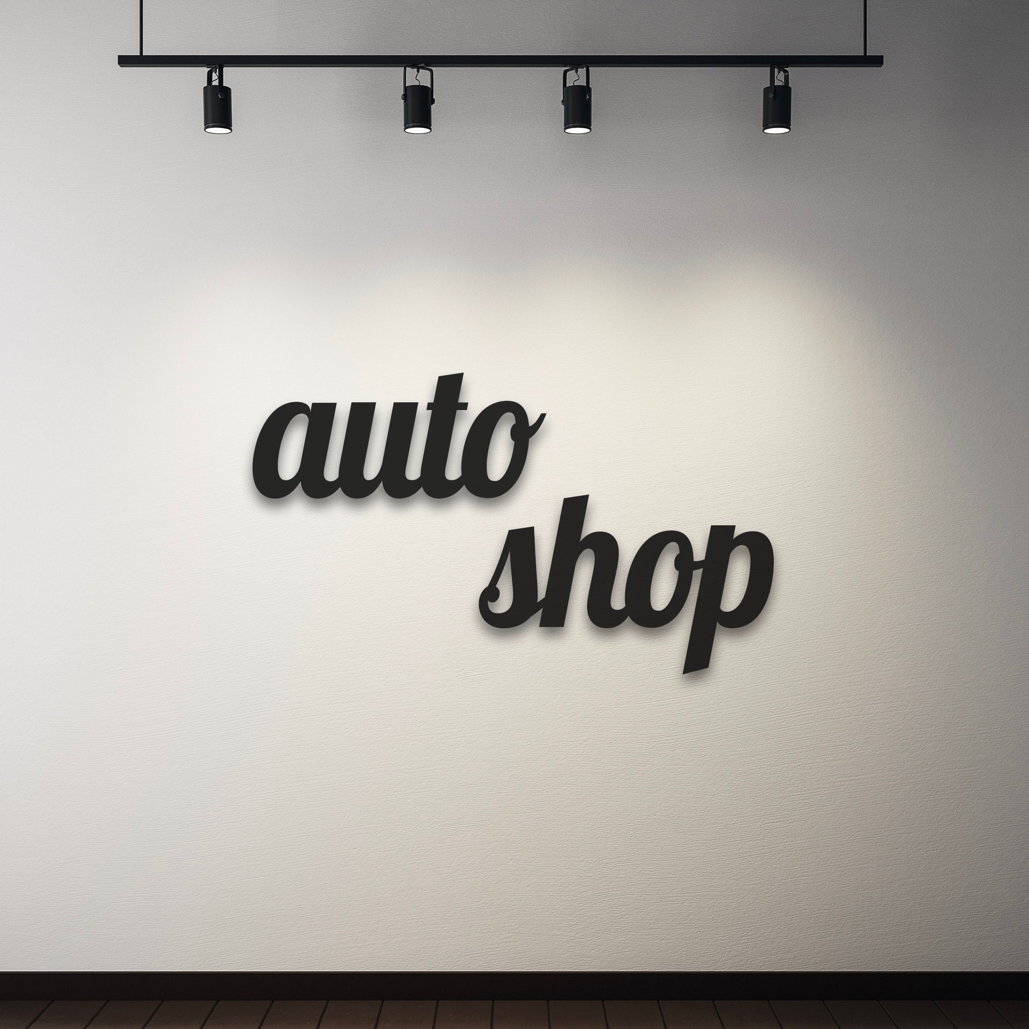 Metal Sign for Auto Shop, Auto Shop Sign, Auto Shop Wall Hanging, Auto ...
