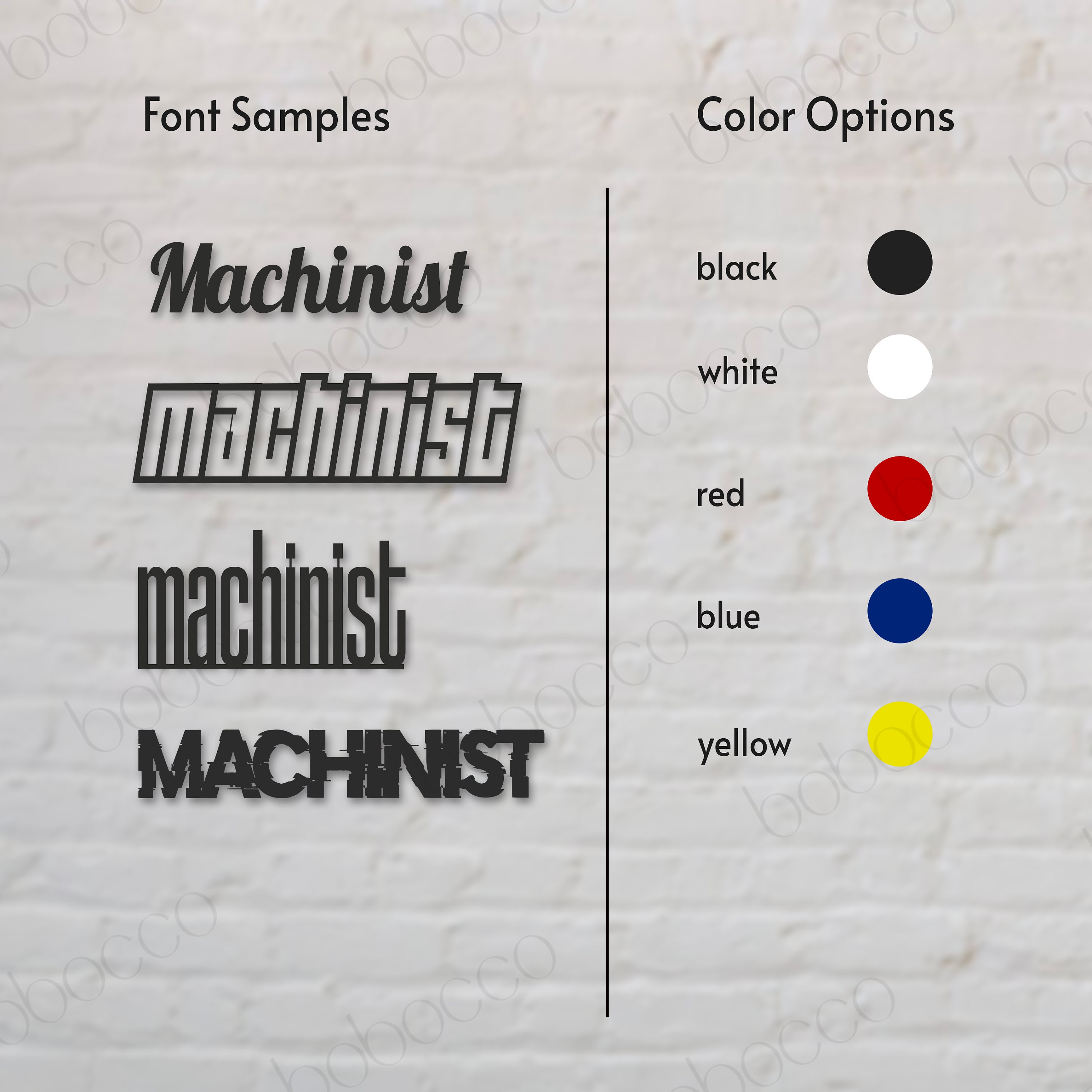 Metal Machinist Garage Sign, Machinist Sign, Machinist Wall Hanging ...