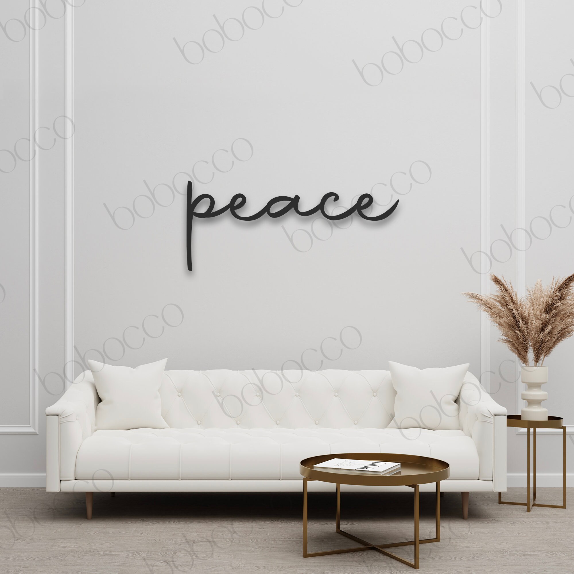 Metal Peace Sign, Peace Sign, Peace Wall Hanging, Peace Wall Decor ...