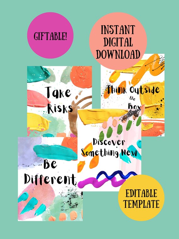 Growth Mindset Classroom Printable Posters Classroom Decor - Etsy