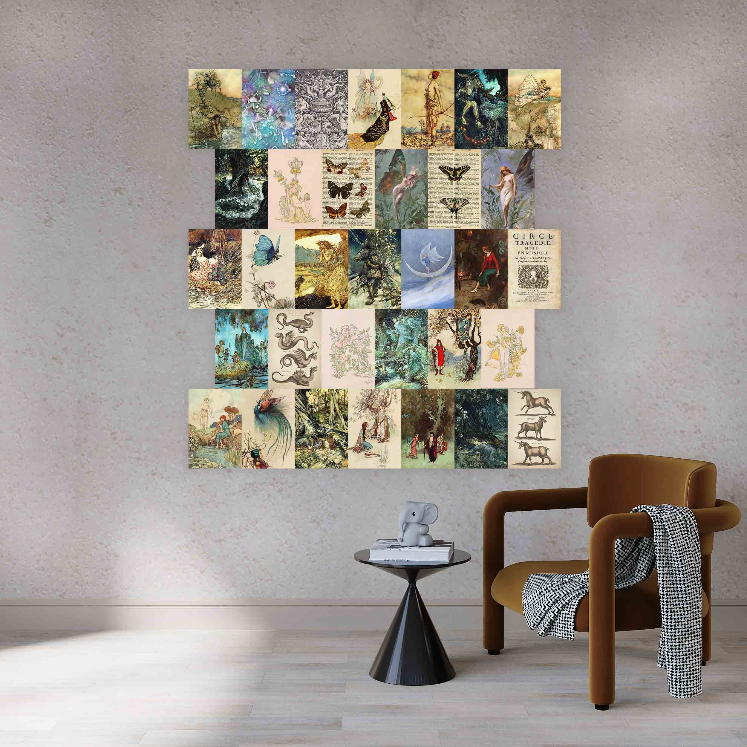 Fairycore Wall Collage Kit 200 PCS Grunge Room Decor - Etsy