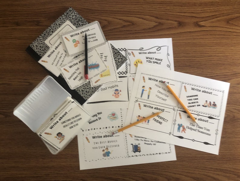 100 Personal Narrative Writing Task Cards - Etsy