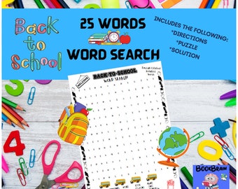 Christmas Word Search Instant Download Printable Activity - Etsy