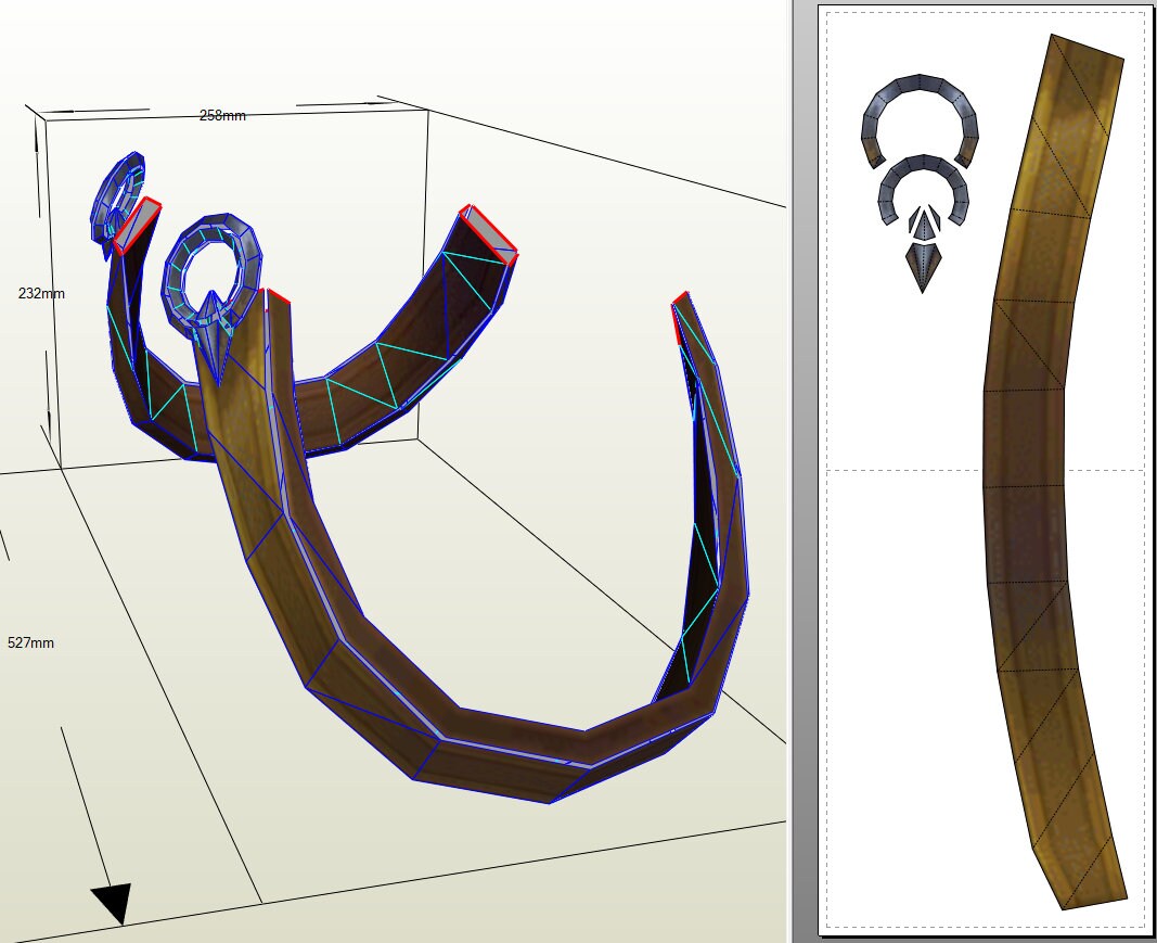 Heartsteel Sett Accessory Templates | Pepakura | League of Legends ...