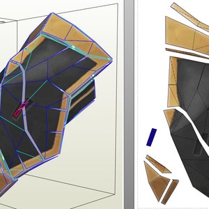 Reyna Cosplay Template | Pepakura for Cosplay | Valorant - Etsy