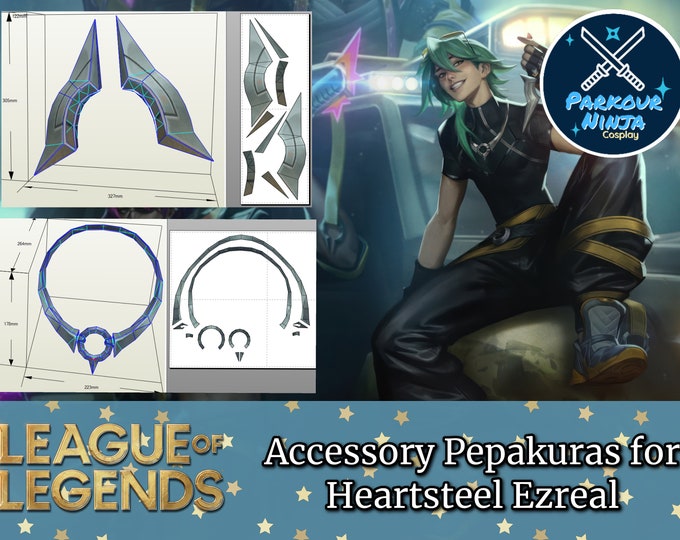 Reyna Cosplay Template | Pepakura for Cosplay | Valorant - Etsy Canada