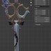 Prestige Crystal Rose Gwen Scissor Prop Template | Blueprint | League ...