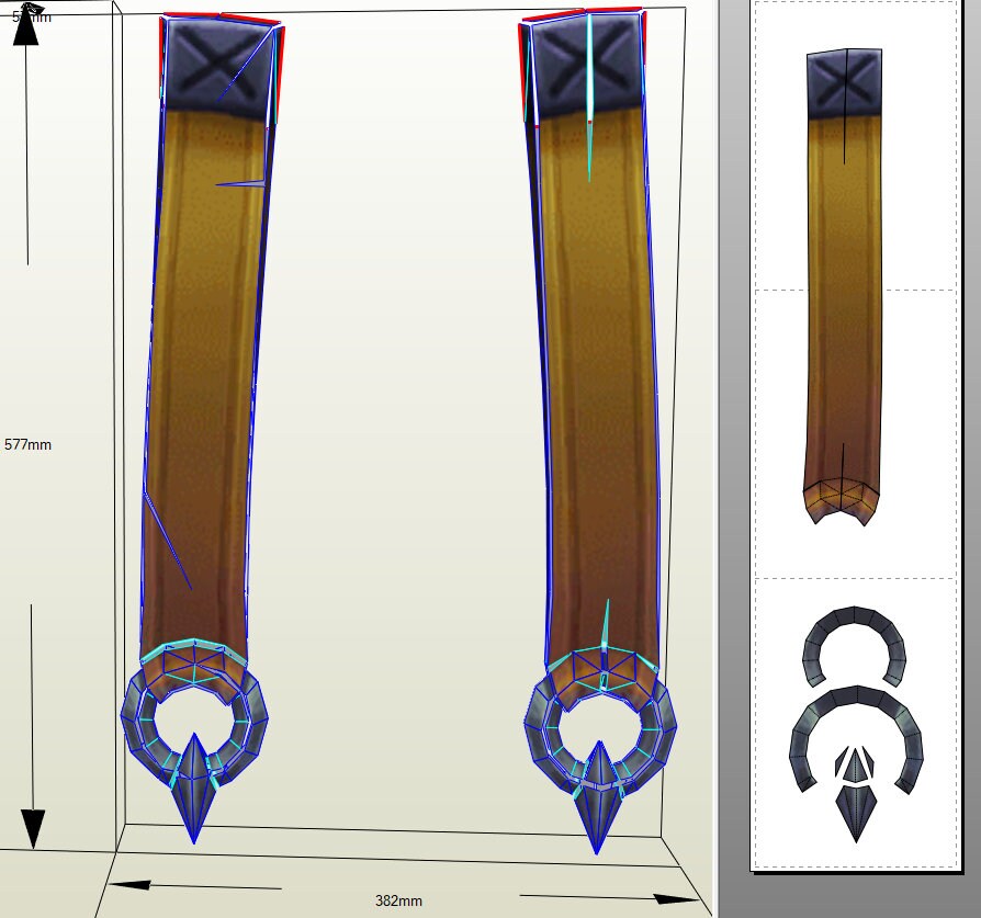 Heartsteel Sett Accessory Templates | Pepakura | League of Legends ...