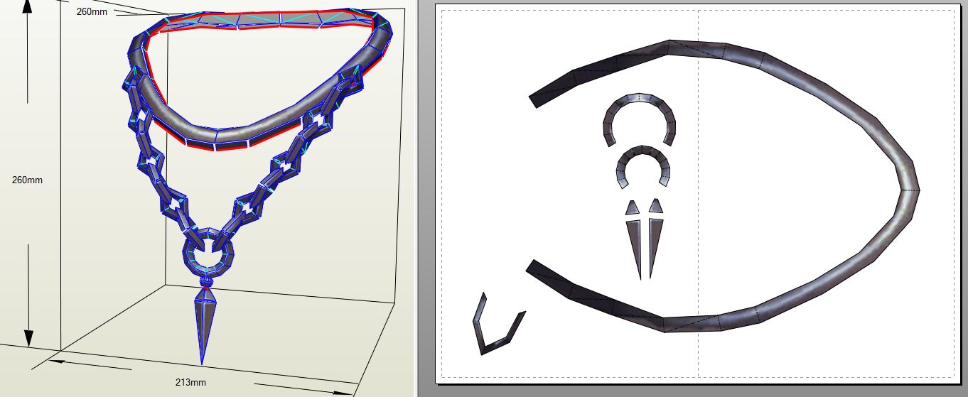 Heartsteel Sett Accessory Templates | Pepakura | League of Legends ...