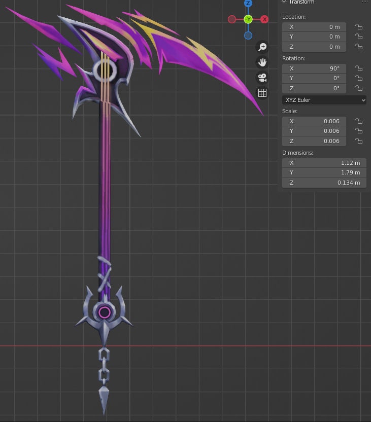 Heartsteel Kayn Rhaast Foam Template | Pepakura | Blueprint | League of ...