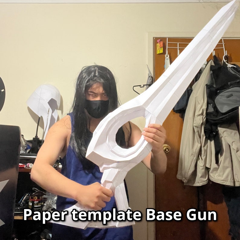 Battle Academia Caitlyn Rifle - Pepakura for Cosplay - League of ...