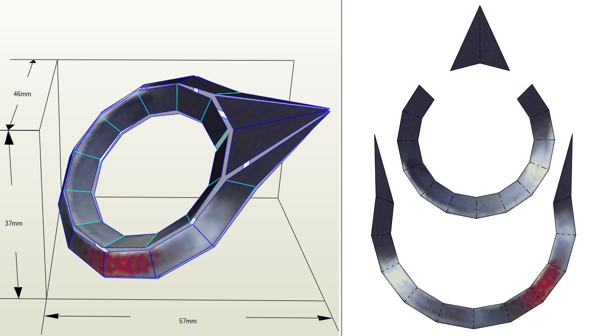 Heartsteel Sett Accessory Templates | Pepakura | League of Legends ...