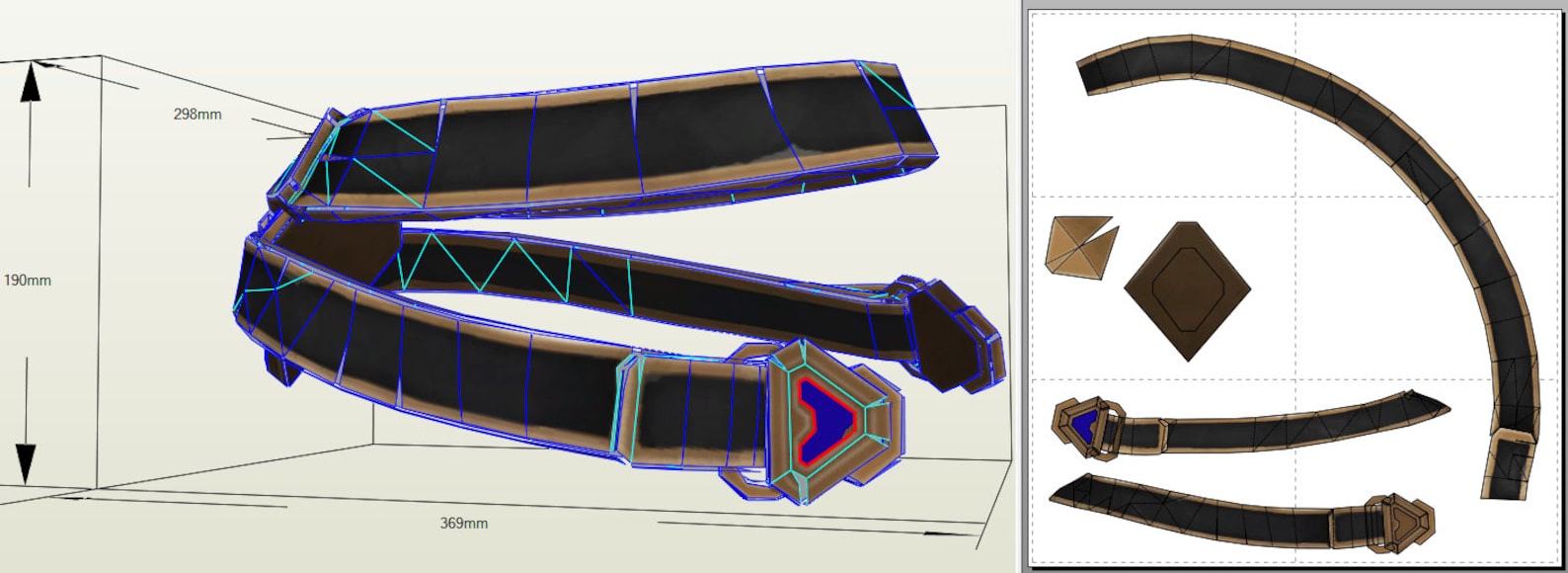 Reyna Cosplay Template | Pepakura for Cosplay | Valorant - Etsy