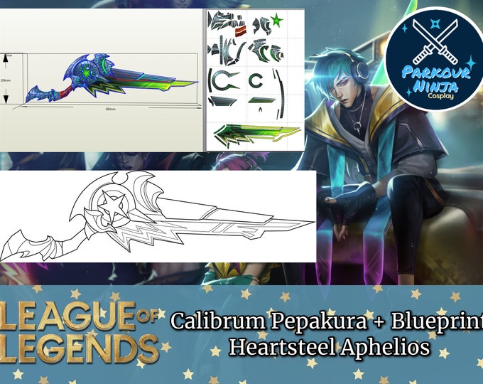 Reyna Cosplay Template | Pepakura for Cosplay | Valorant - Etsy Canada