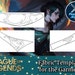 Hwei Cosplay Template | Pepakura | Blueprint | League of Legends - Etsy