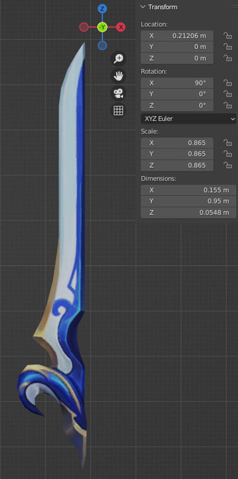 Porcelain Irelia Cosplay Template | Pepakura | Blueprint | League of ...