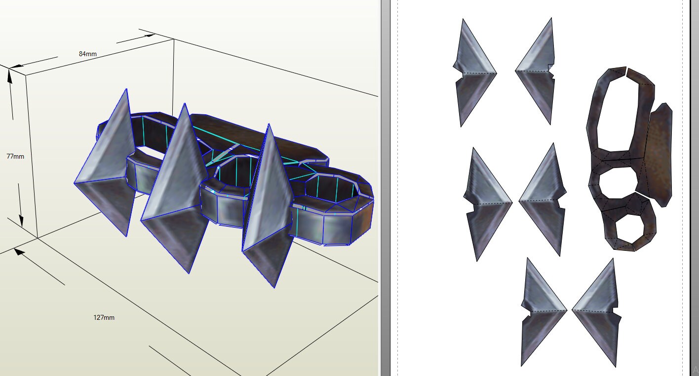 Heartsteel Sett Accessory Templates | Pepakura | League of Legends ...