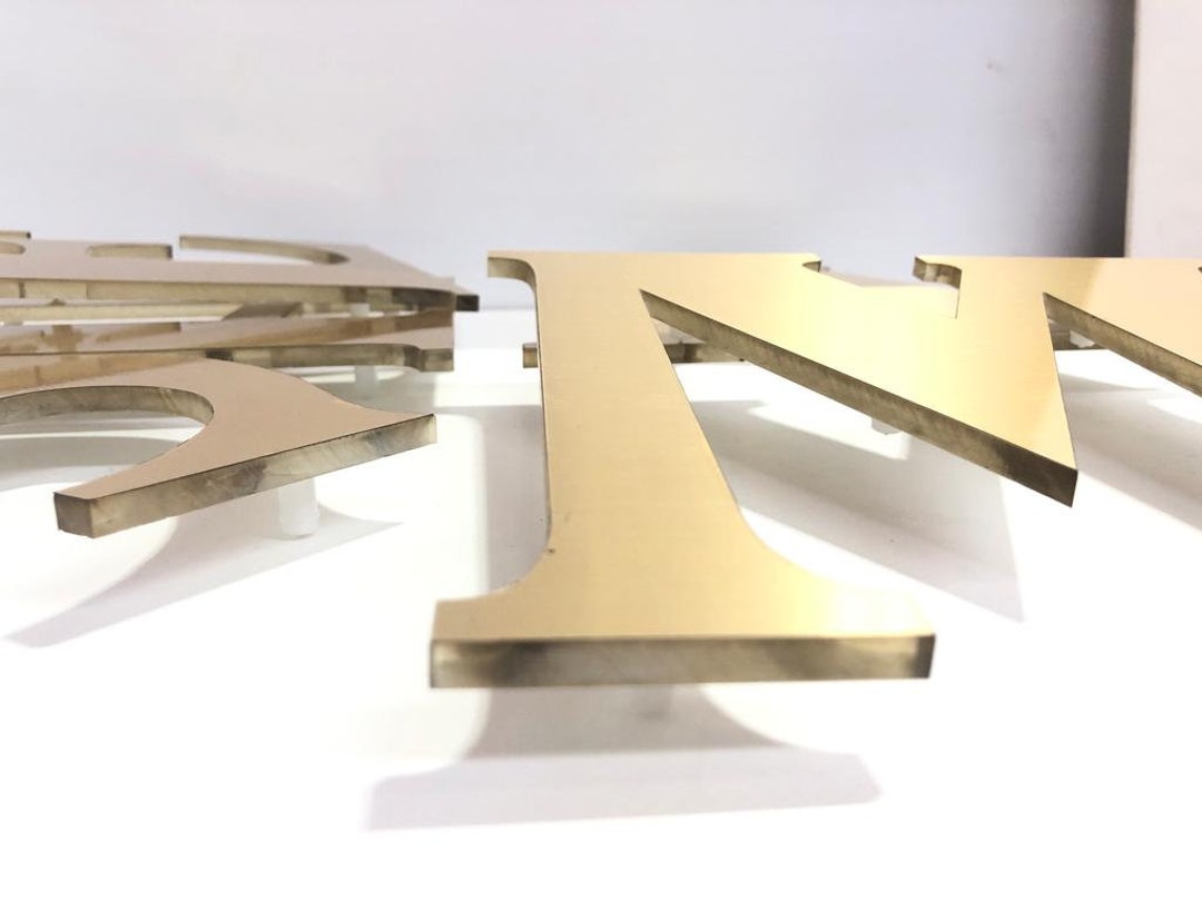 Signage Letters Acrylic Cutout Letters Numbers - Etsy UK