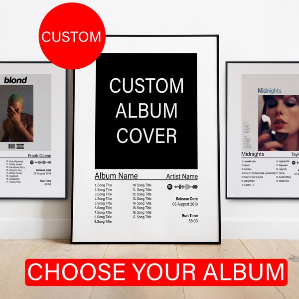 Album Art Print - Etsy