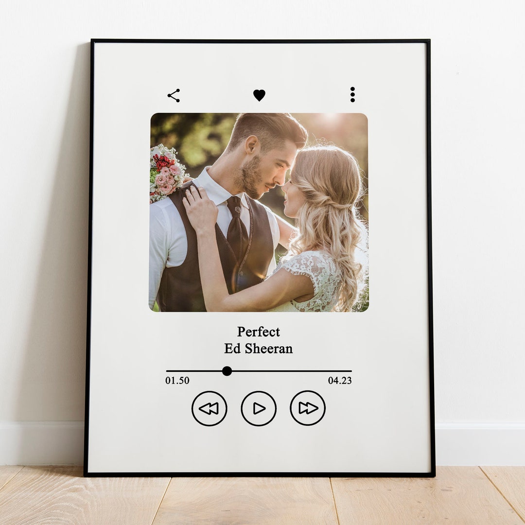 Song Wall Art, Music Poster and Unframed Favorite Song Wall Decor ...