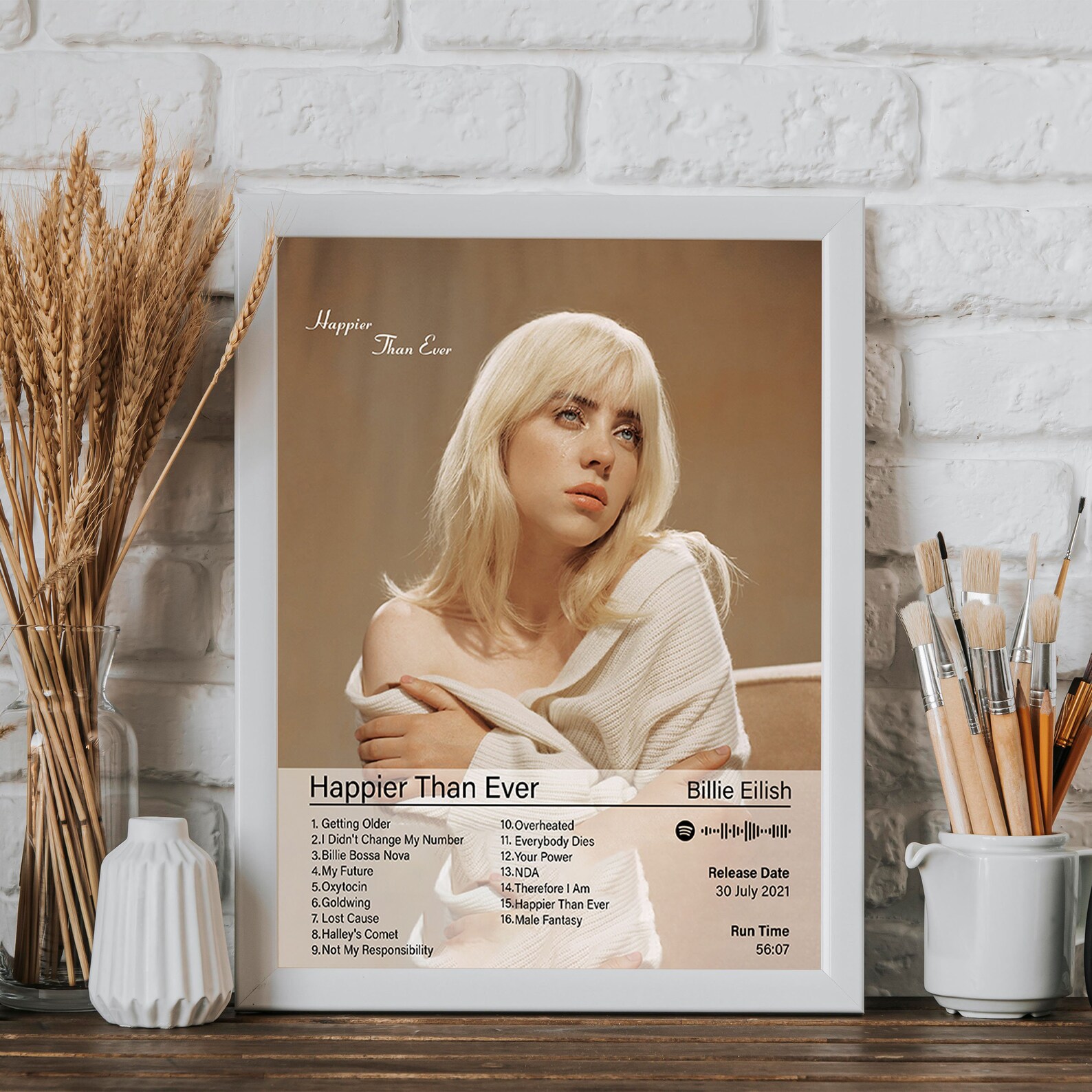 Album Cover Poster Digital Download, Music Gifts Choose Favorite Singer ...
