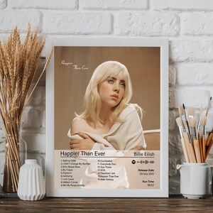Album Cover Poster Digital Download, Music Gifts Choose Favorite Singer and Album, Wall Art ...