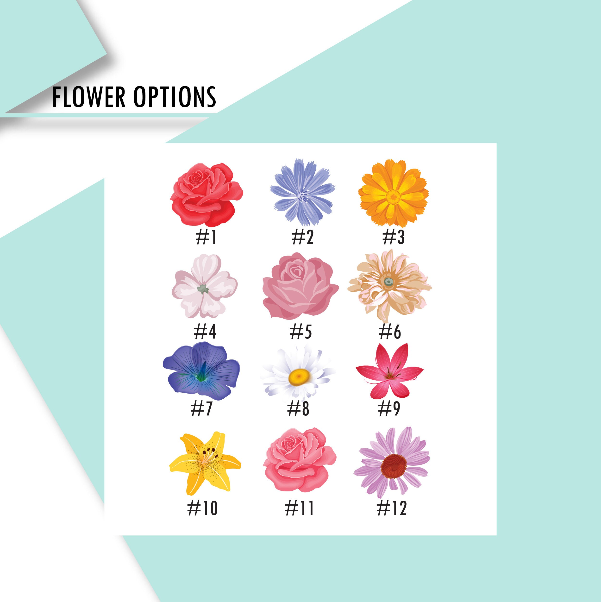 Motivational Flower Name Print, Custom Uplifting Art, Floral Name Home ...