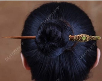 2-10pcs of Brown Hair Sticksimple Hair Stick for Long - Etsy