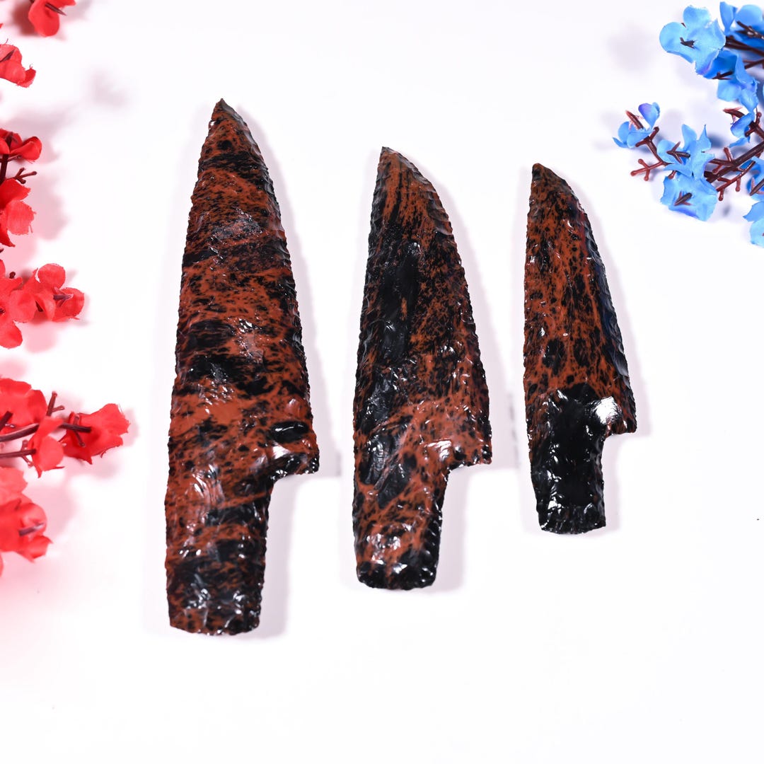 Mahogany Knife - Knife Decor - Stone Knife - Healing Crystals and ...