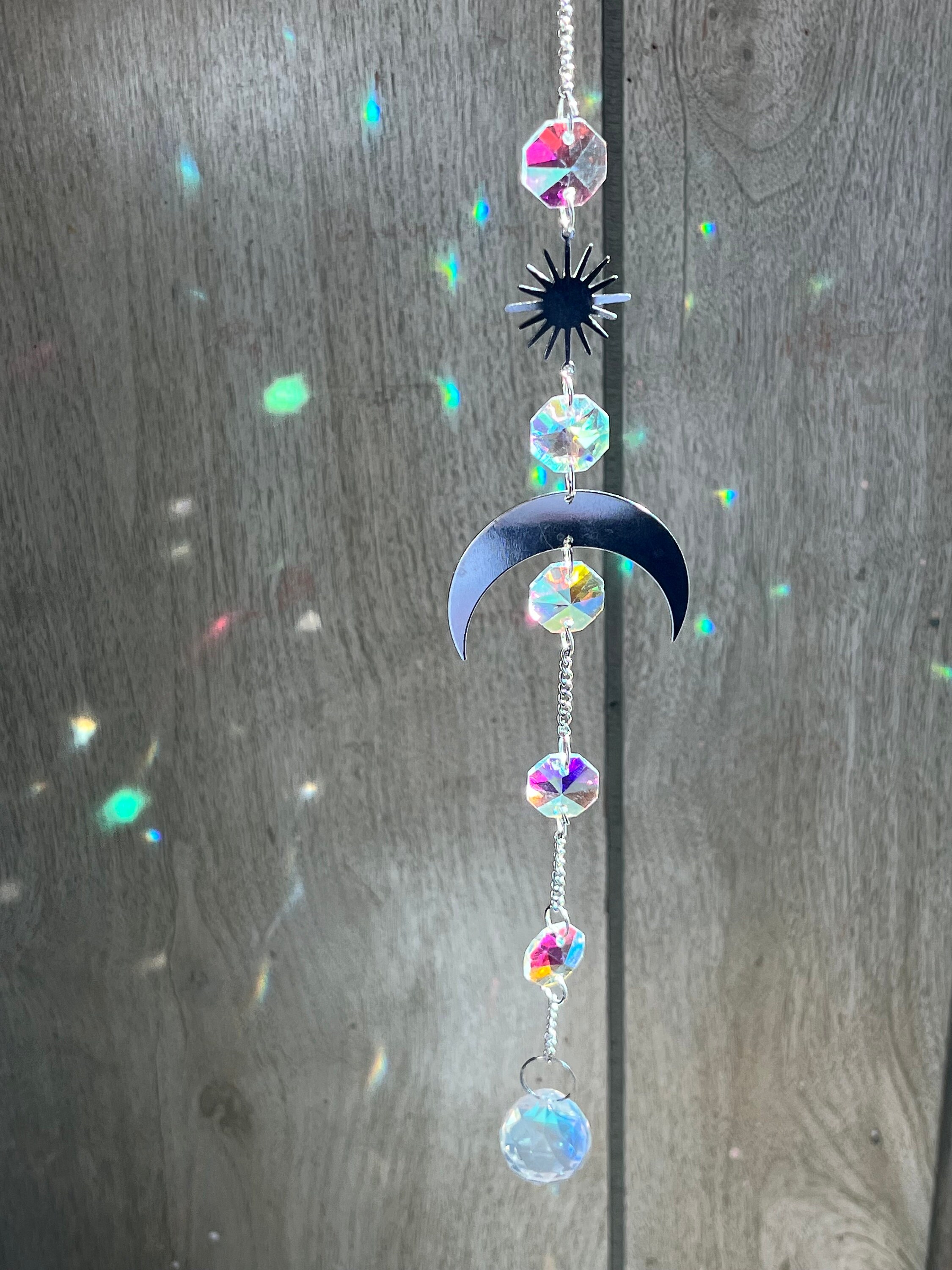 Pick Your Own Suncatcher Sun Moon Wall Hanging - Etsy