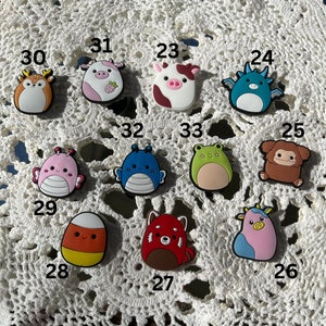 Assorted Stuffed Animal Croc Charms - Etsy