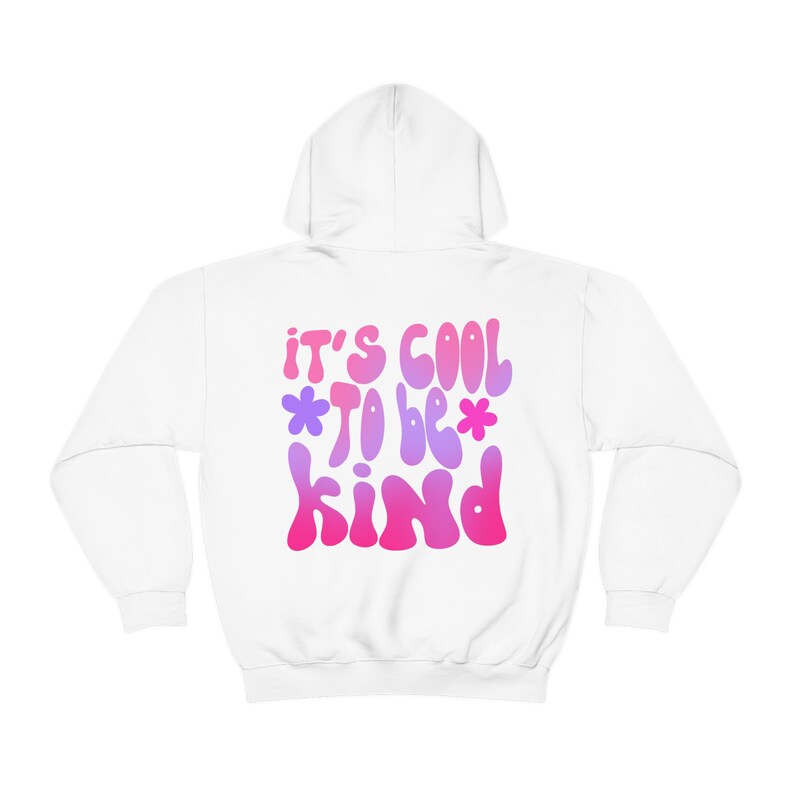 Its Cool to Be Kind Hoodie Preppy Clothes Positive Hoodie - Etsy