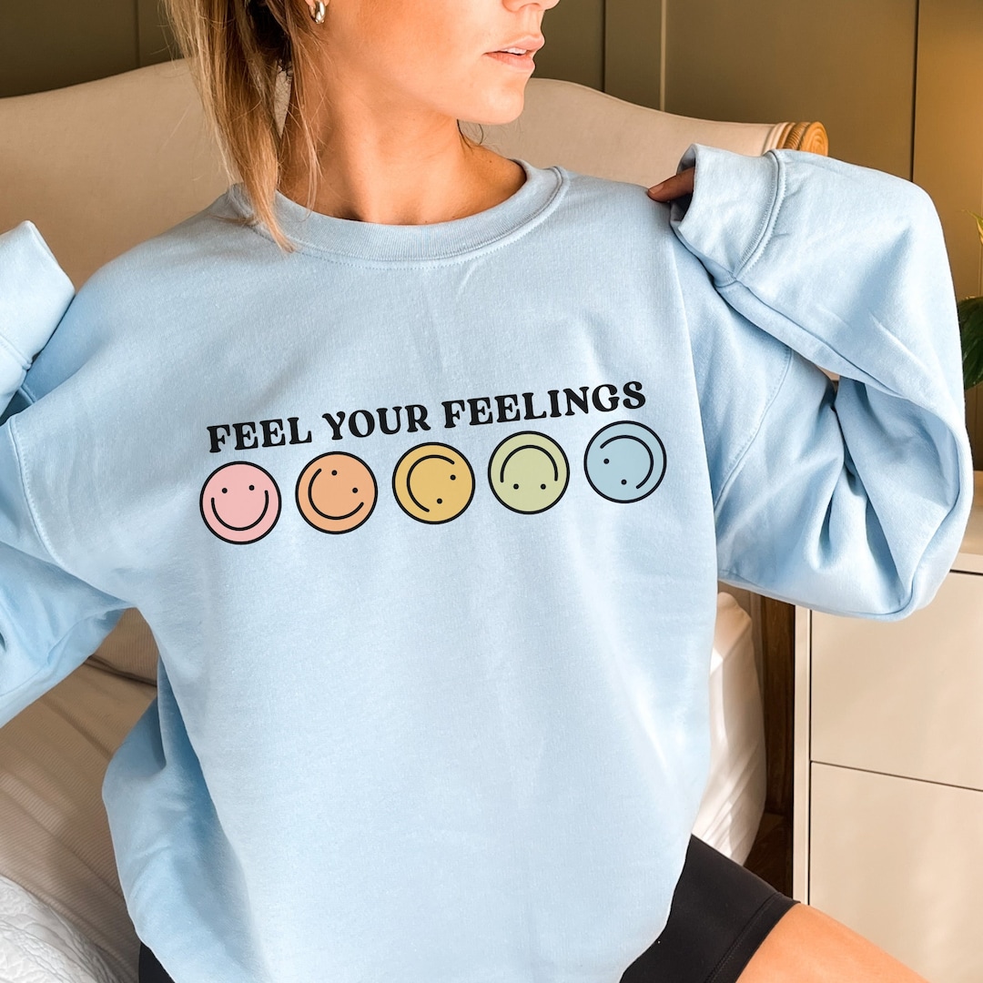 Feel Your Feelings Hoodie Preppy Hoodie Y2k Hoodie Preppy Gift Y2K ...