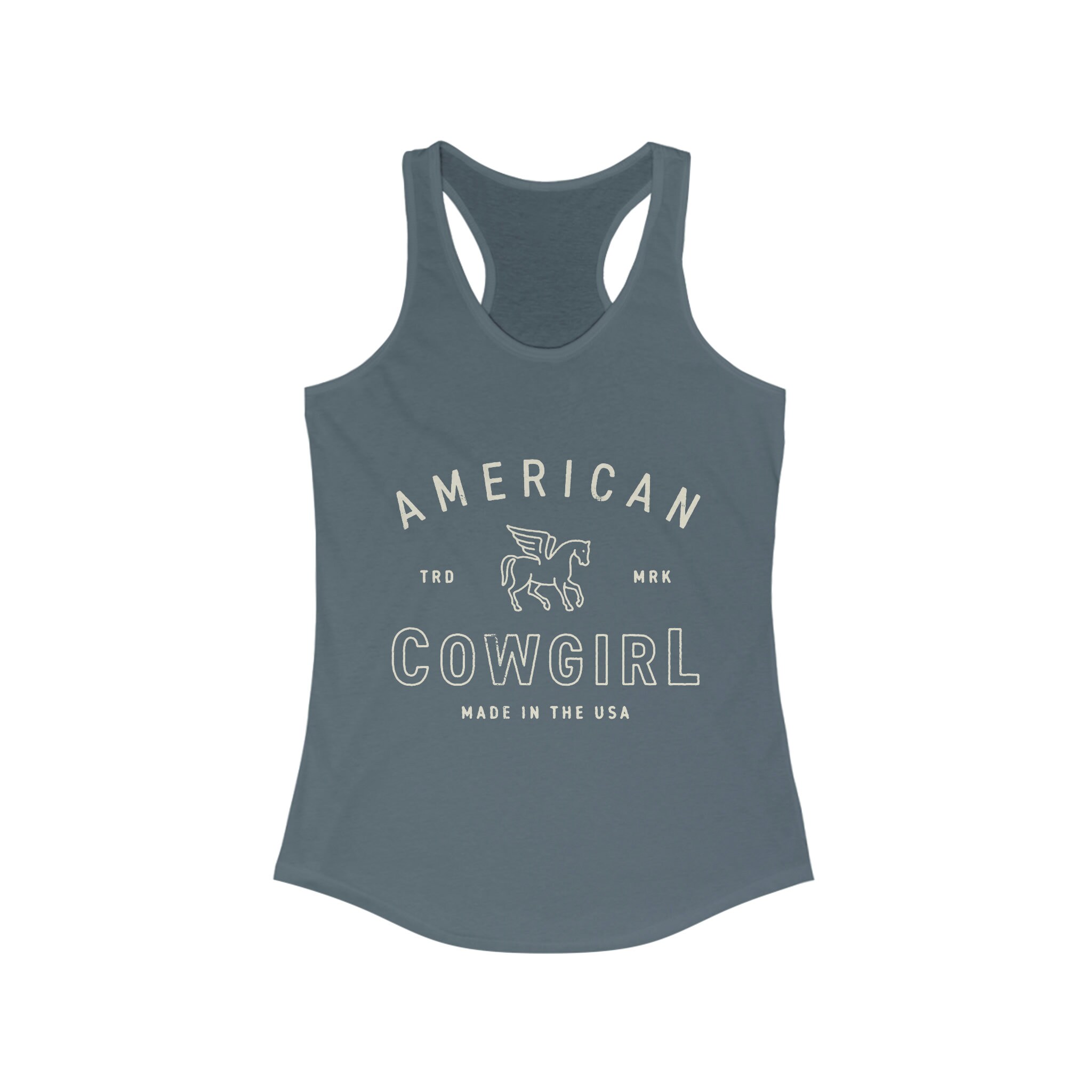 American Cowgirl Tank, Western Tank, Cowgirl Tank Top, Cowgirl Shirt ...