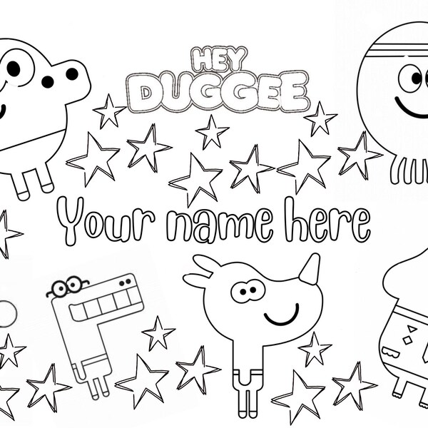 Hey Duggee Svg - Etsy UK