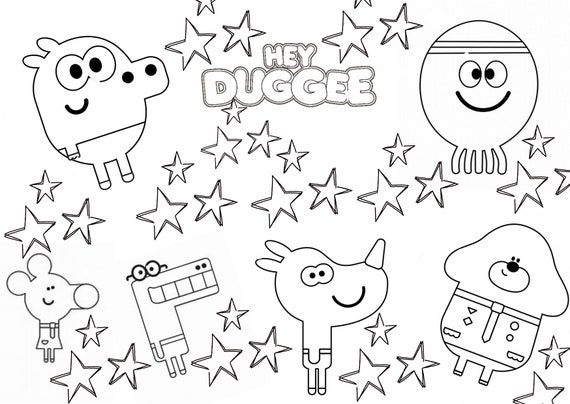 Hey Duggee Coloring Pages Printable