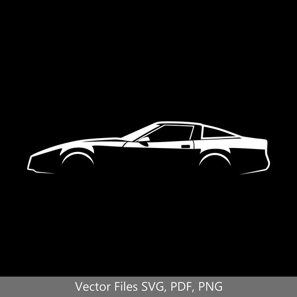 C4 corvette silhouette svg - Etsy México