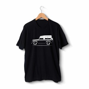 1985 Defender D90 Car Silhouette Illustration Digital Drawing Vector ...