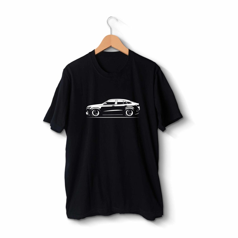2021 AMG GLE 63 S Coupe Car Silhouette Illustration Digital Drawing ...