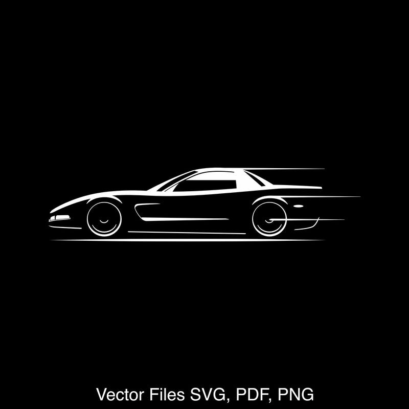 1982 Corvette Svg - Etsy