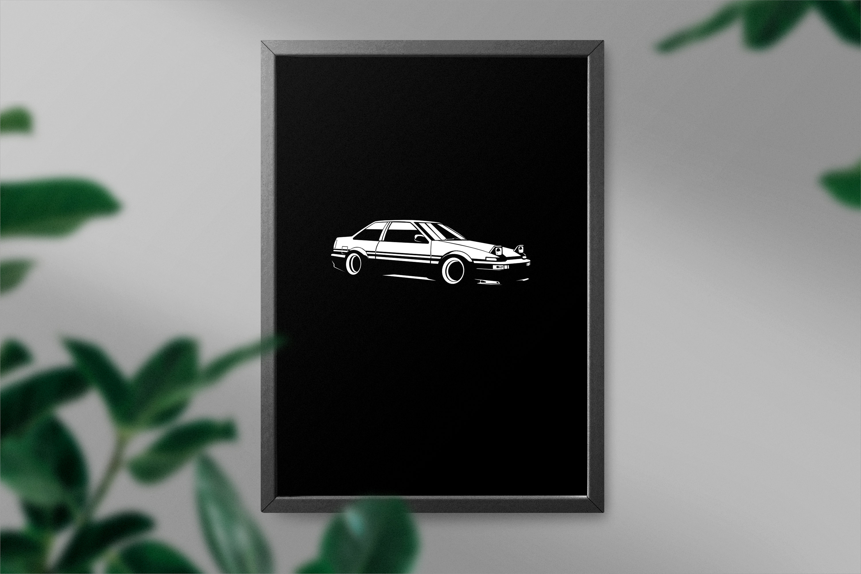 AE86 Silhouette Vector Graphic Clipart Image for Cricut Png - Etsy