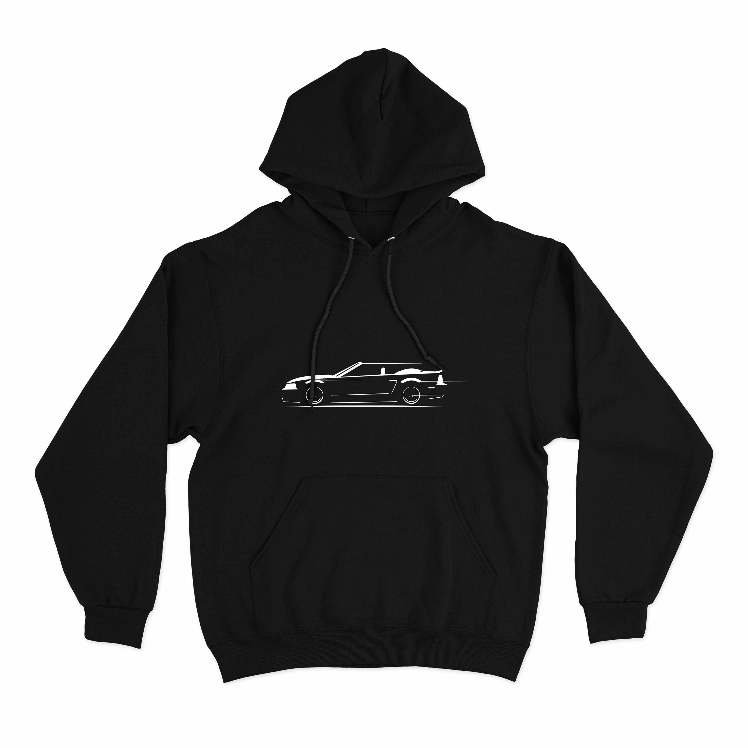 Mustang SVT Cobra Convertible 2003 Silhouette Illustration Digital ...