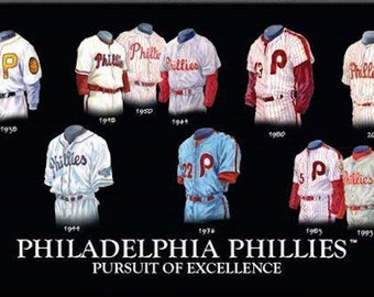 Phillies Uniform - Etsy