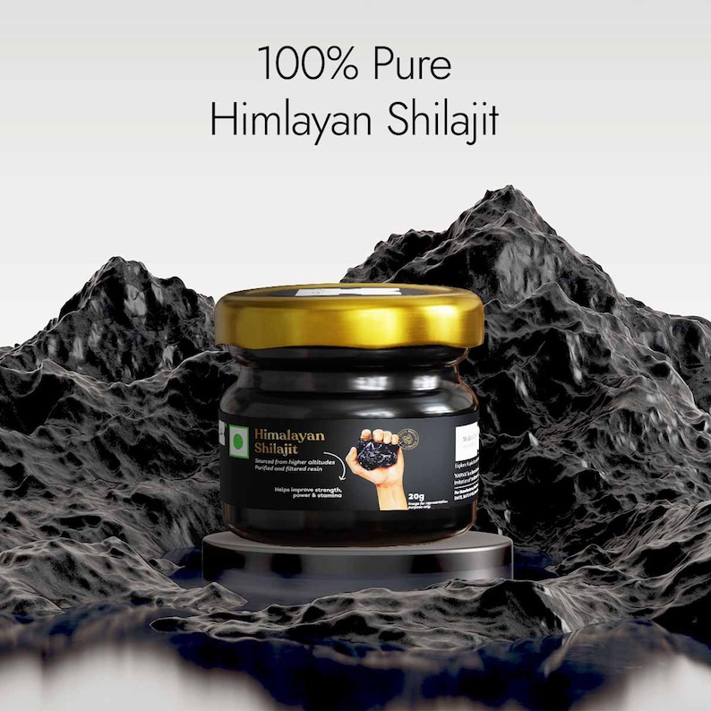 Shilajit natural Shilajit puro del Himalaya. Mumijo - Etsy España