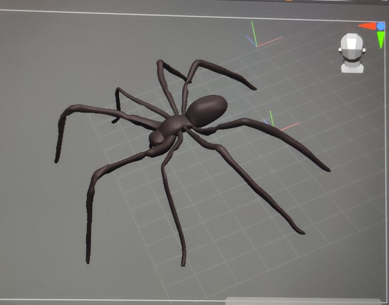 3D Model : Spider - Etsy