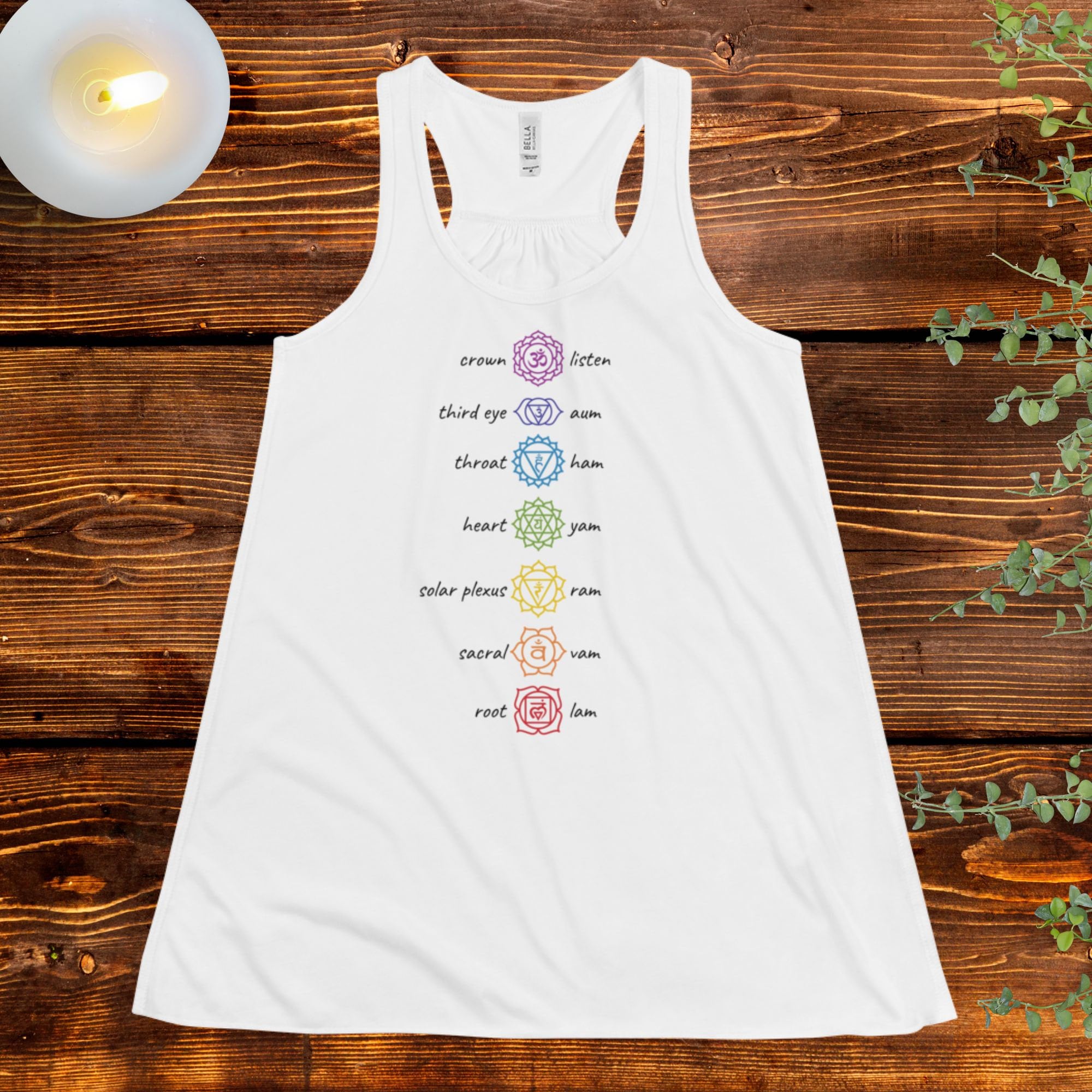 7 Chakras Shirt, Chakra Clothing, Women's Yoga Apparel, Comfy Flowy ...