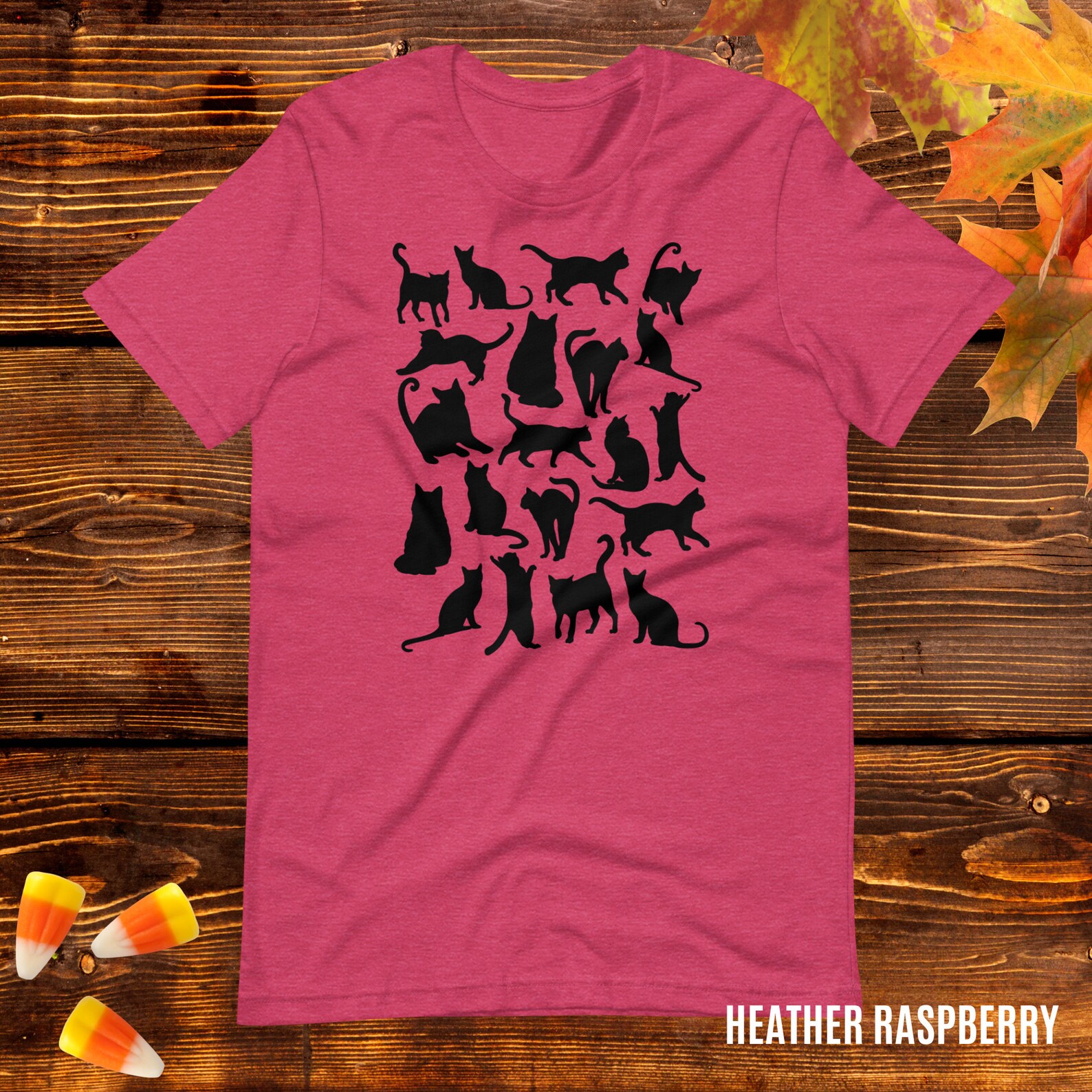 Black Cat Halloween Shirt, Black Cat Lovers, Black Cat Owner Gift ...