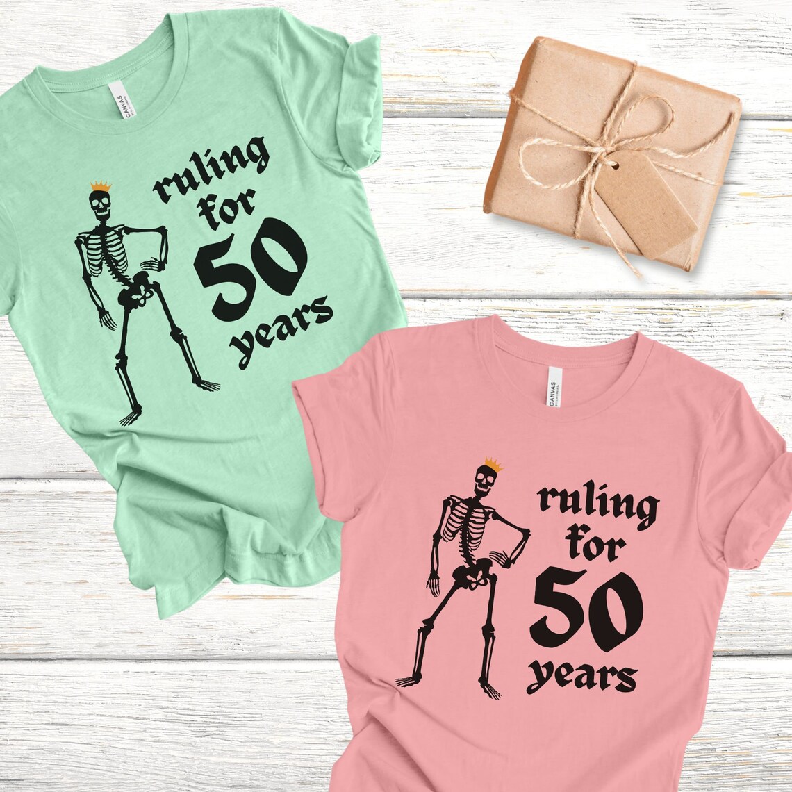 Ruling for 50 Years Birthday Shirt, 50th Birthday Gift for Her, 50th ...