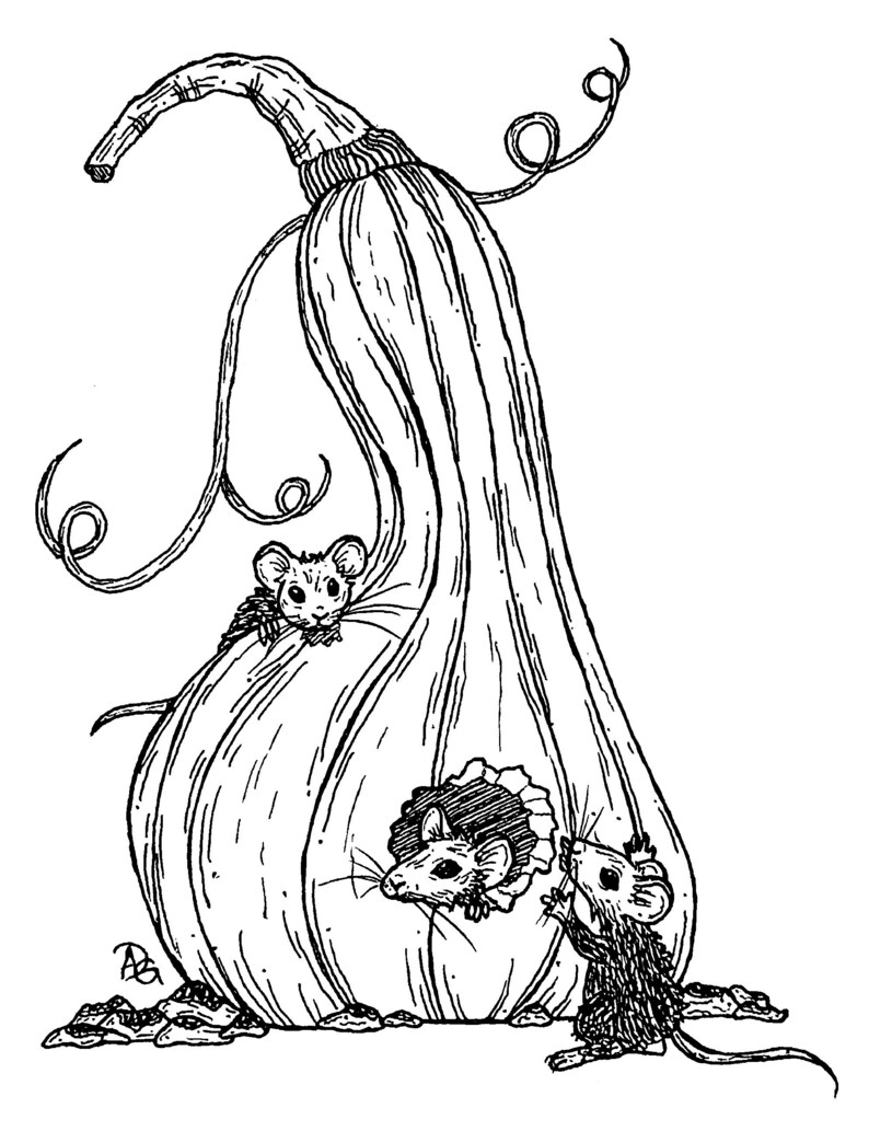 Hand Drawn Adult Coloring Page - Etsy